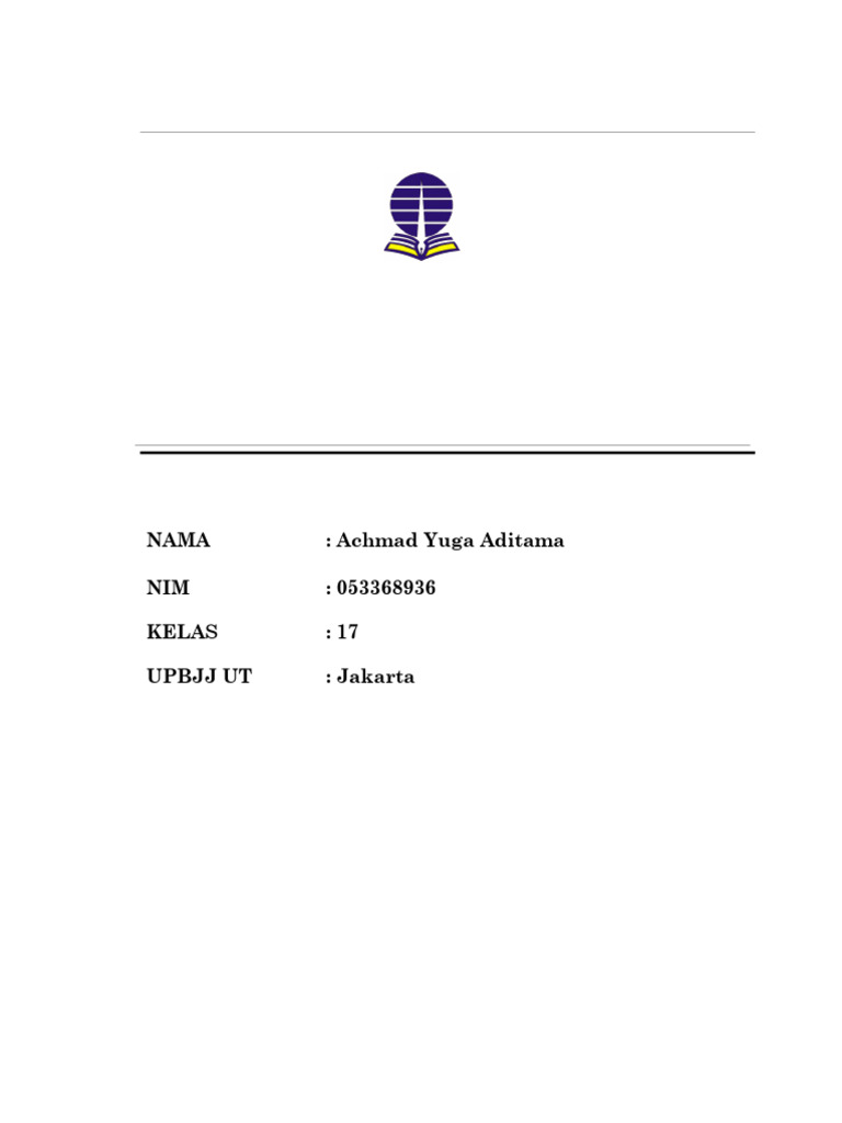 Achmad Yuga Aditama - Kertas Kerja - Tugas 2 Buku Besar | PDF