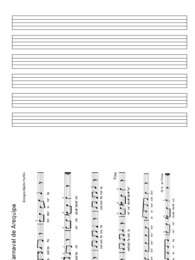 Partituras Imprimir | PDF