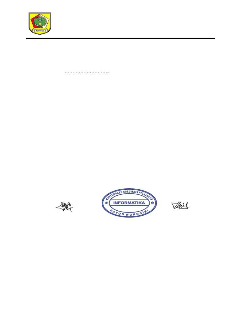 Undangan Pengurus MGMP INFORMATIKA Mei 2025 | PDF