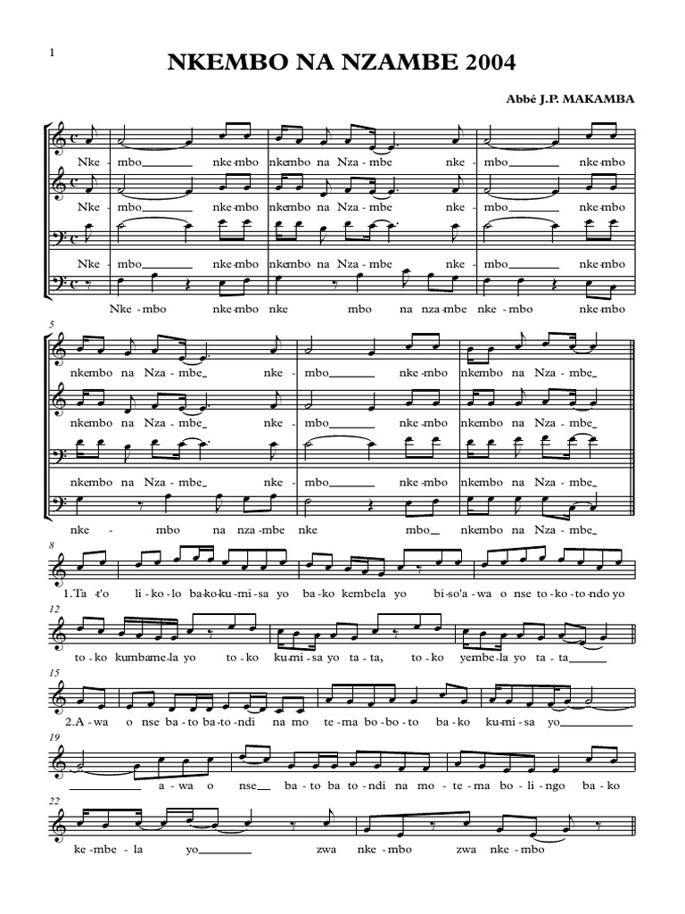 Nkembo 2004_Abbé Makamba - | PDF