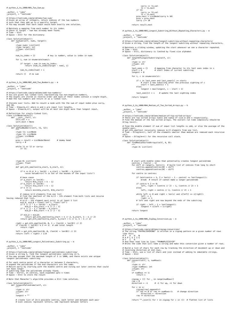 github_jakehoare_leetcode_4splits_100scale_with_difficulty | PDF | Integer (Computer Science ...