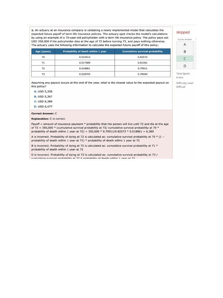FRM Mock 3 Solution-1 | PDF