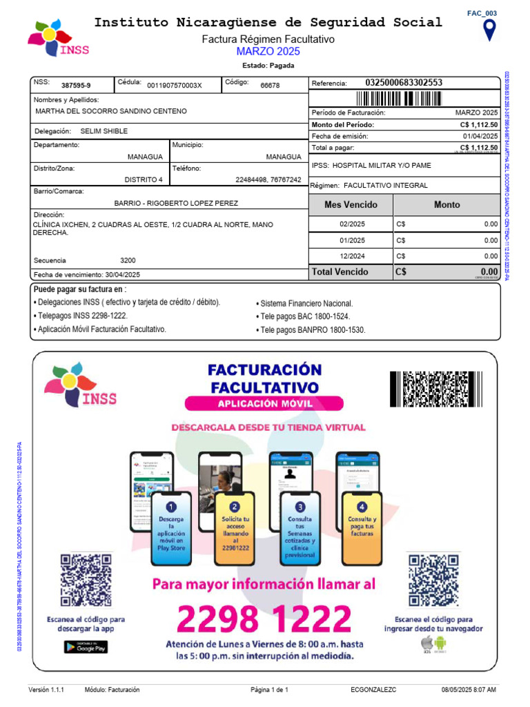 F-0325000683302553 | PDF | Servicios financieros | Bancario