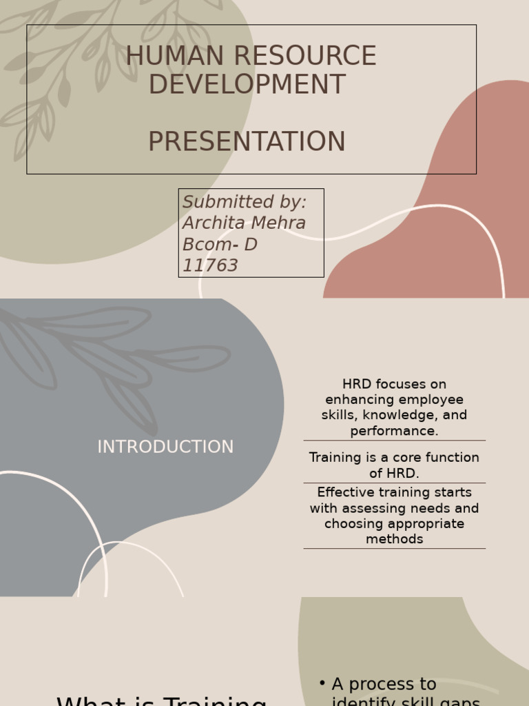 Presentation HRD 11763 | PDF