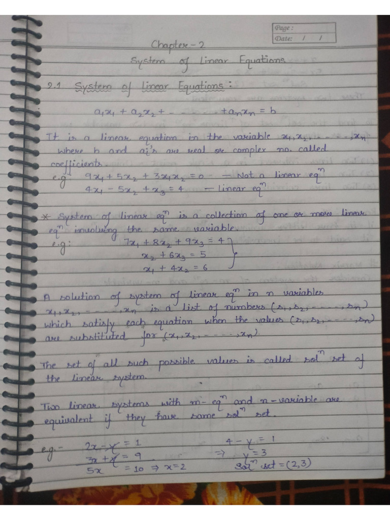 Algebra Unit 1 Notes | PDF