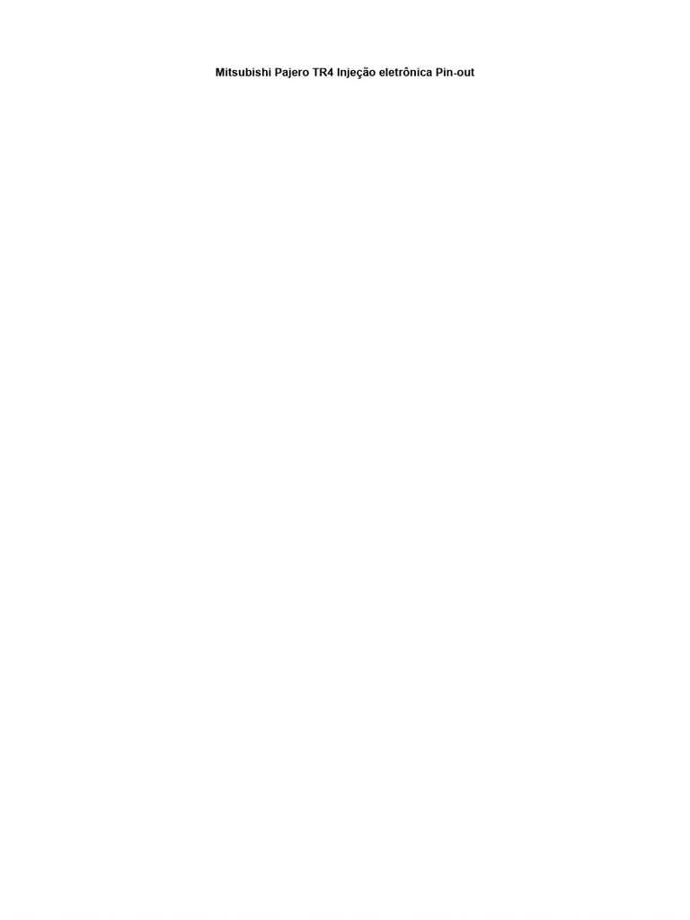 Magnet Marelli IAW 4CM PAJERO TR4 | PDF