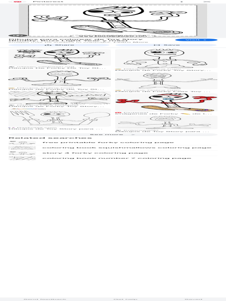 Forky Para Colorear Google Search 6 Pdf