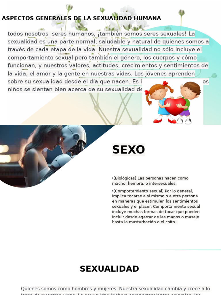 Aspectos Generales de La Sexualidad Humana | PDF | La sexualidad humana | Bisexualidad