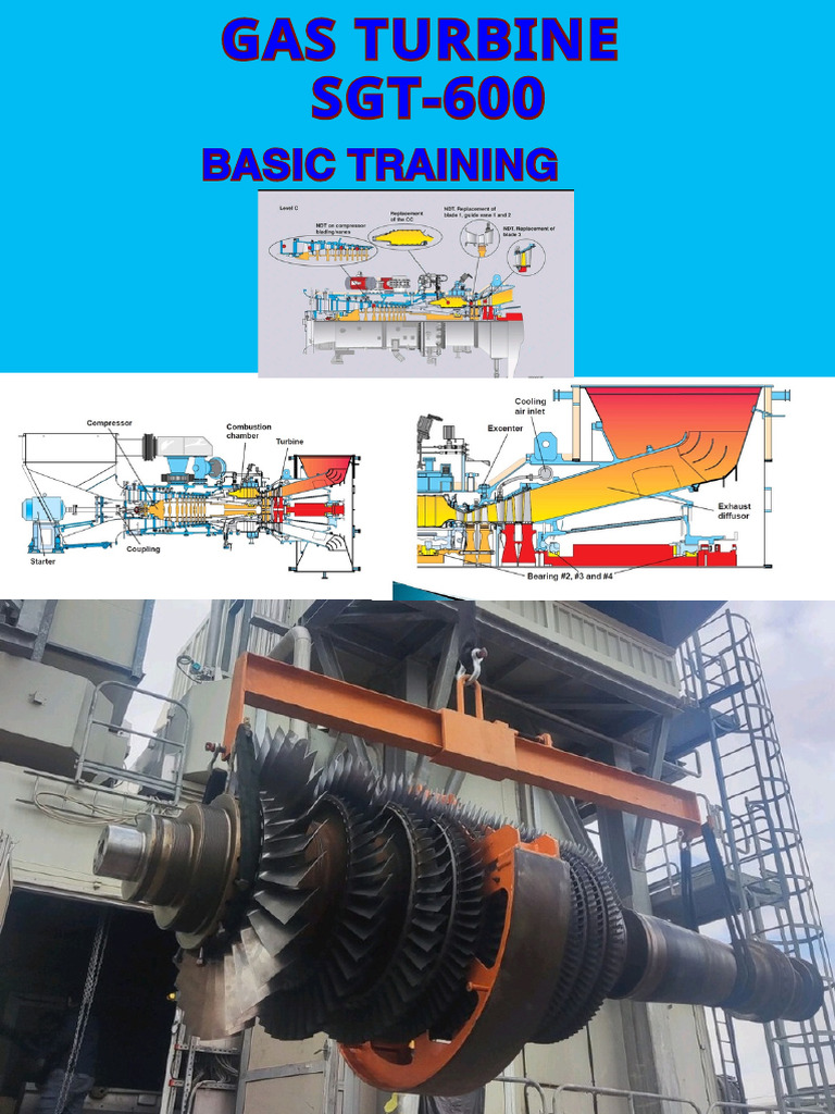 Gas Turbine Sgt-600 Basic Training | PDF | Engines | Gas Turbine
