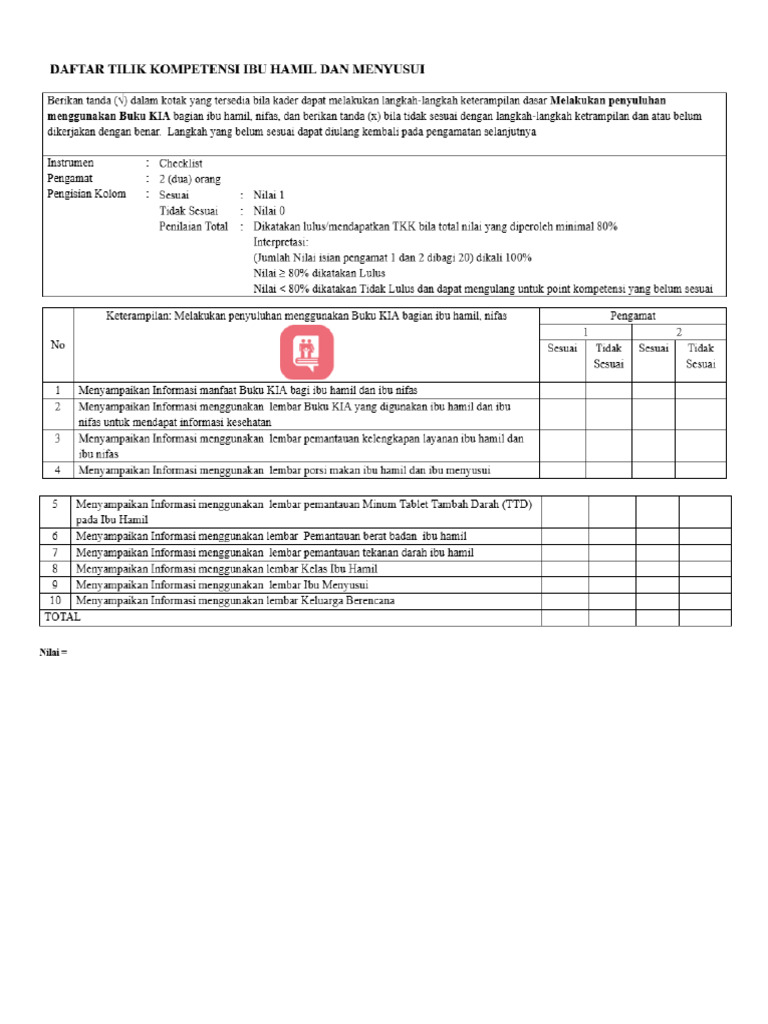 Daftar Tilik 24 April 2025 | PDF