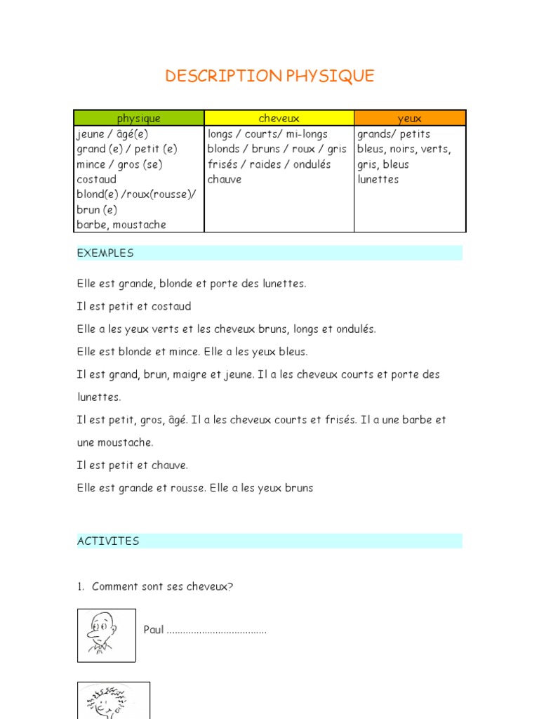 Description Physique 1 | PDF
