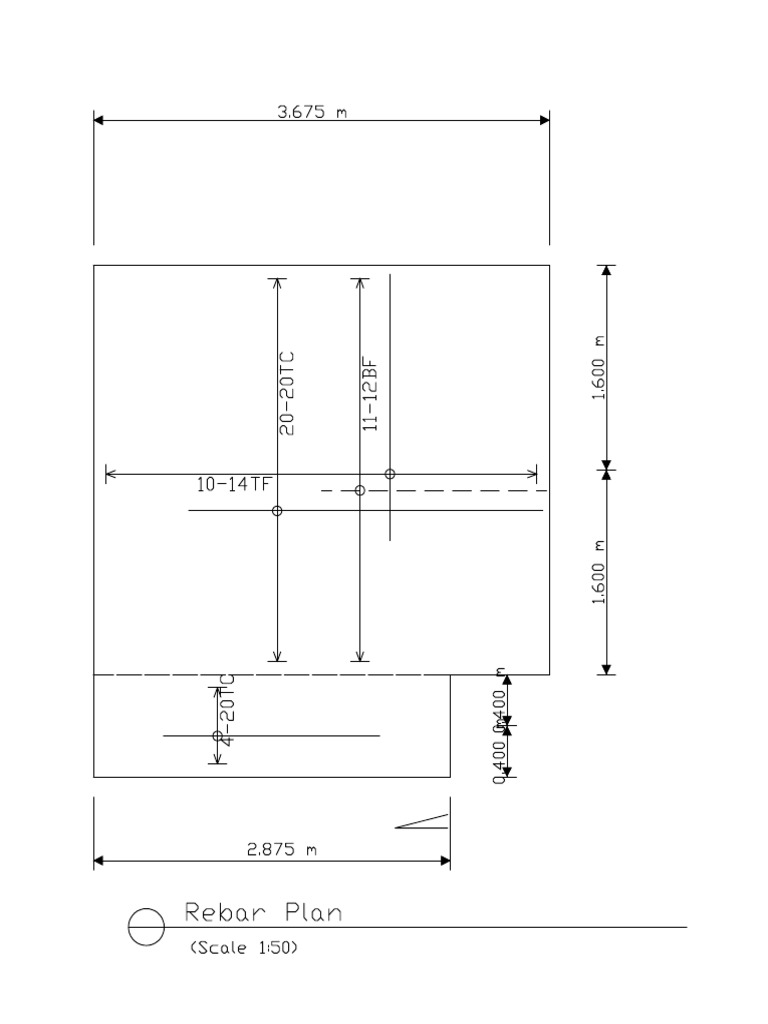 Rebar Plan Model | PDF