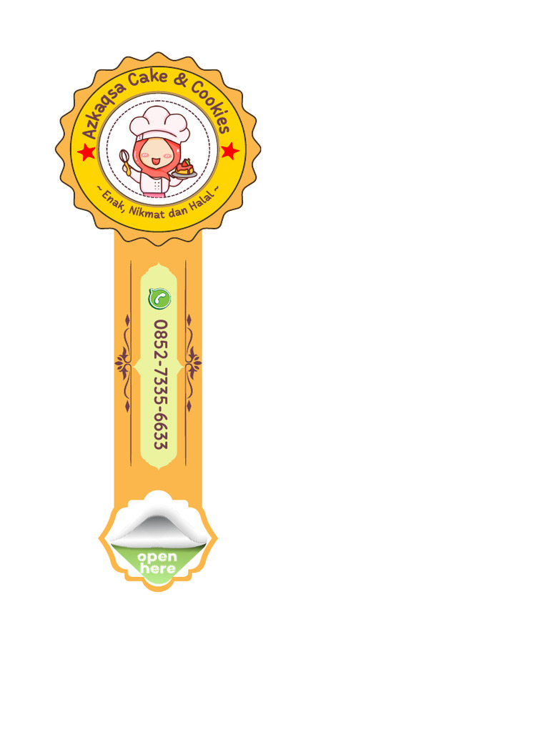 Label Botol Toples | PDF