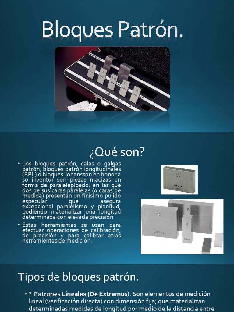 Bloques Patron | PDF | Acero | Ingeniería mecánica