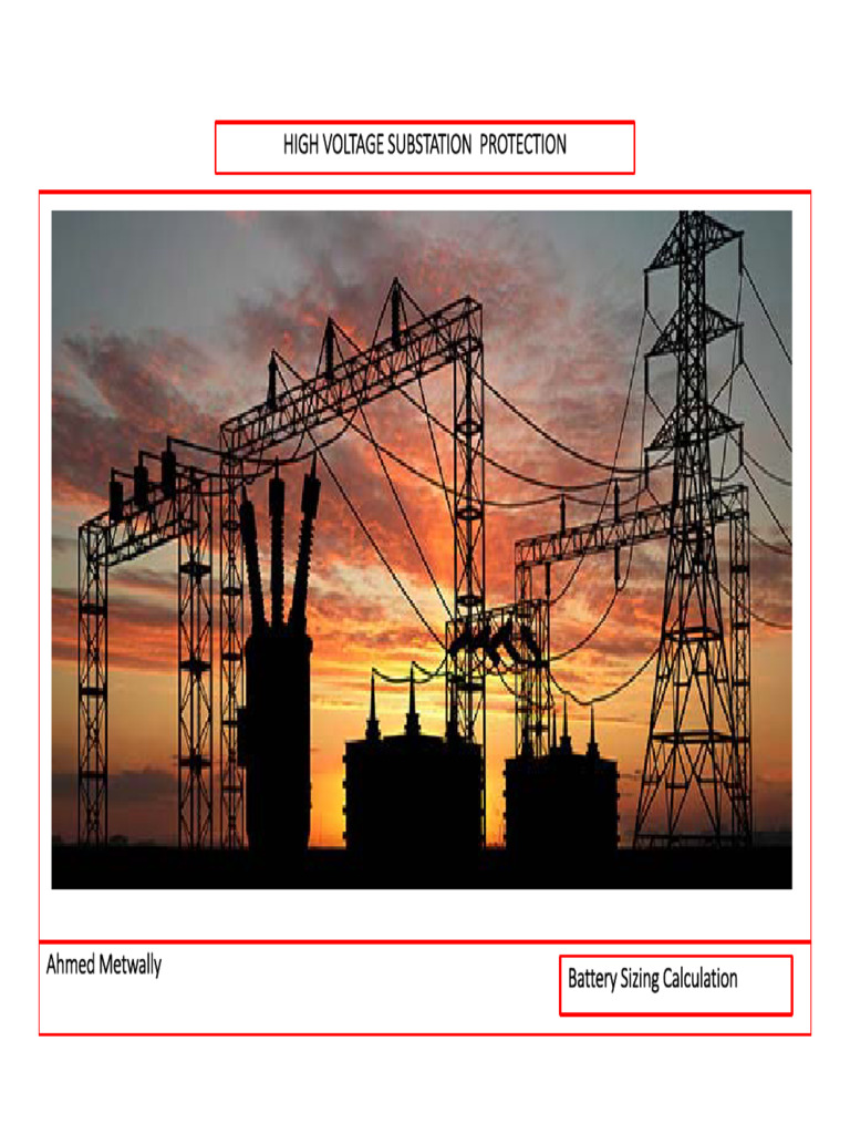 Lec 6 Battery Sizing Calculation | PDF | Rechargeable Battery | Battery ...
