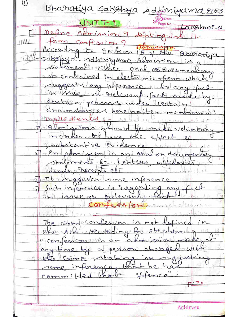BSA Sample | PDF