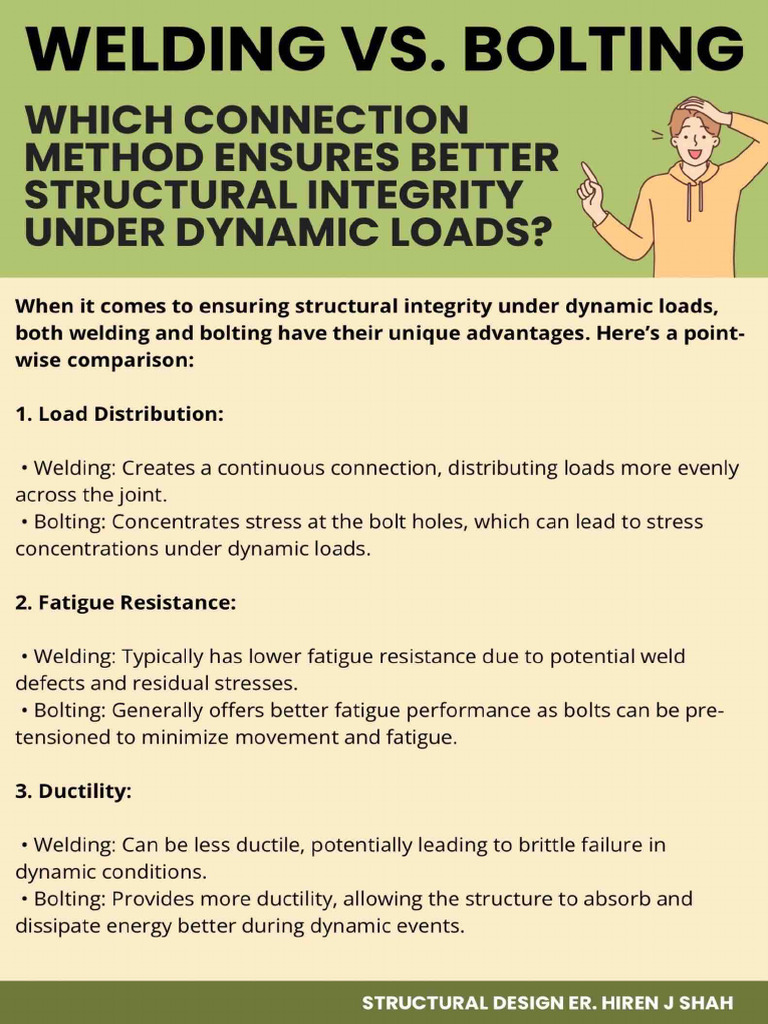 Welding vs. Bolting | PDF