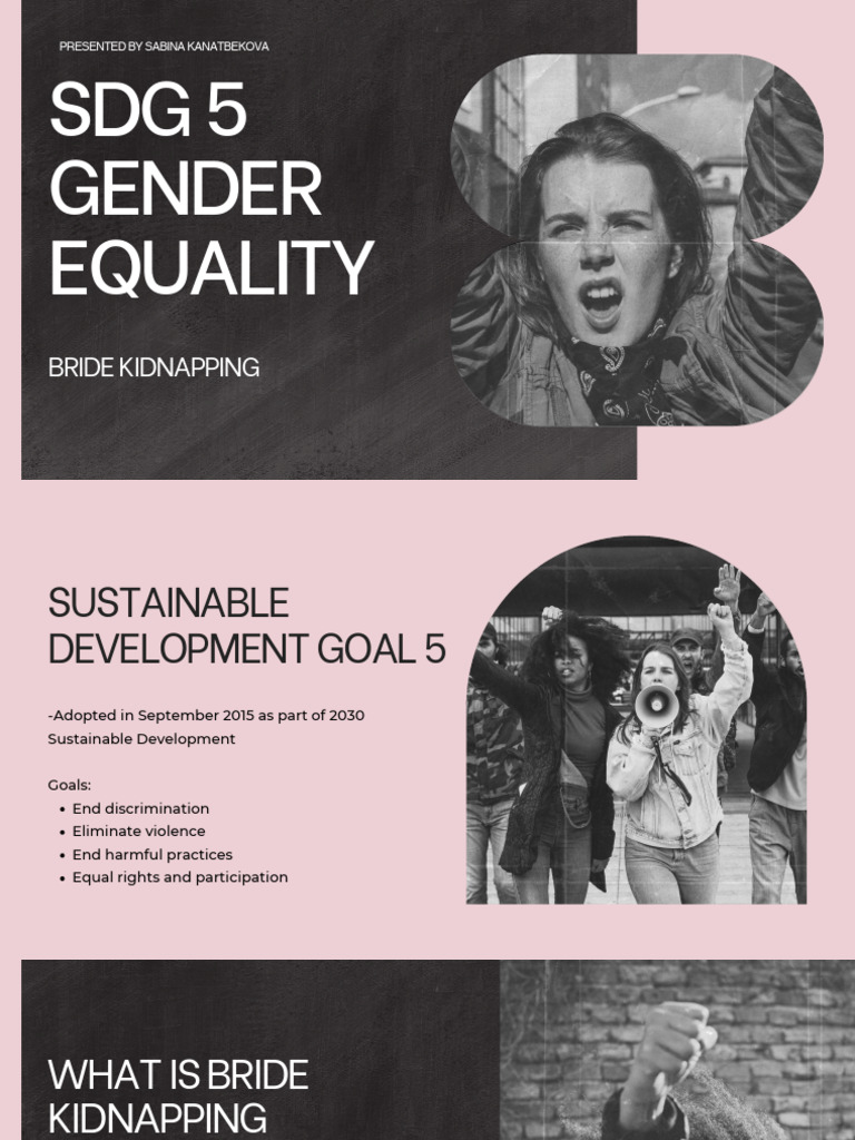 Black Modern Gender Equality Presentation | PDF | Social Institutions ...