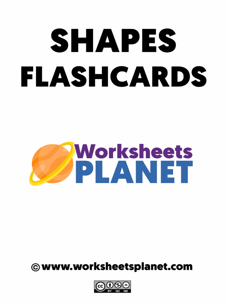 Shapes Flashcards | PDF
