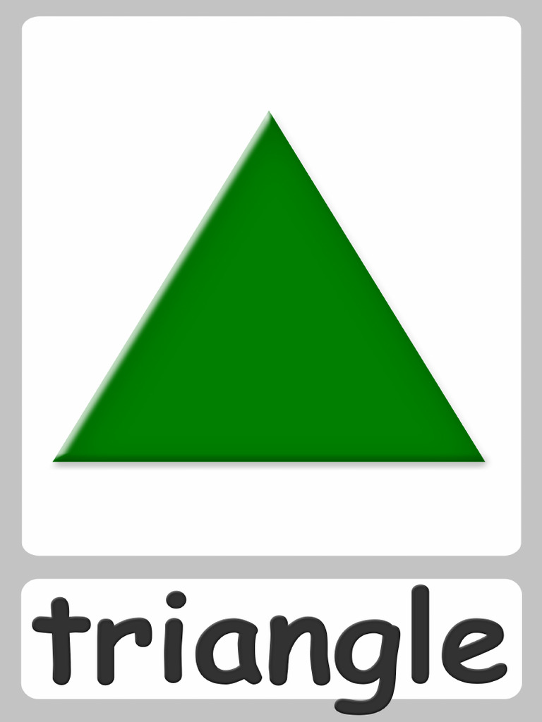 PACK 1 Shape Flashcards 1 | PDF