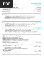 Erik Cupsa: Software Developer Resume | PDF | Postgre Sql | Microsoft Azure