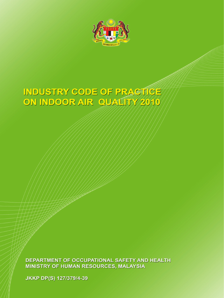 Icop Indoor Air Quality (Iaq) 2010 | PDF | Ventilation (Architecture ...