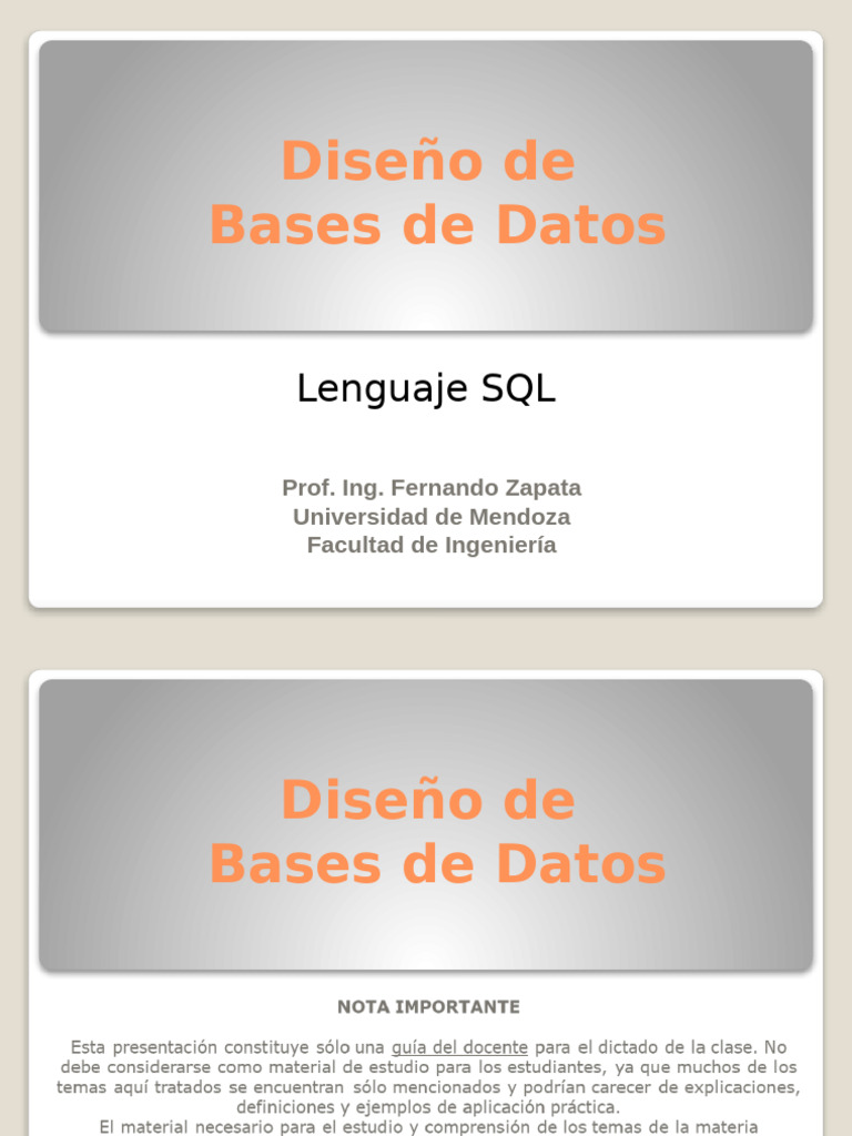 5 - Clases - SQL - Parte1 - 2024 | PDF | SQL | Datos de computadora