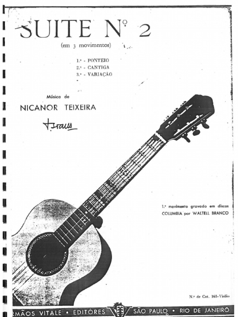 Nicanor Texeira Suite N. 2 | PDF