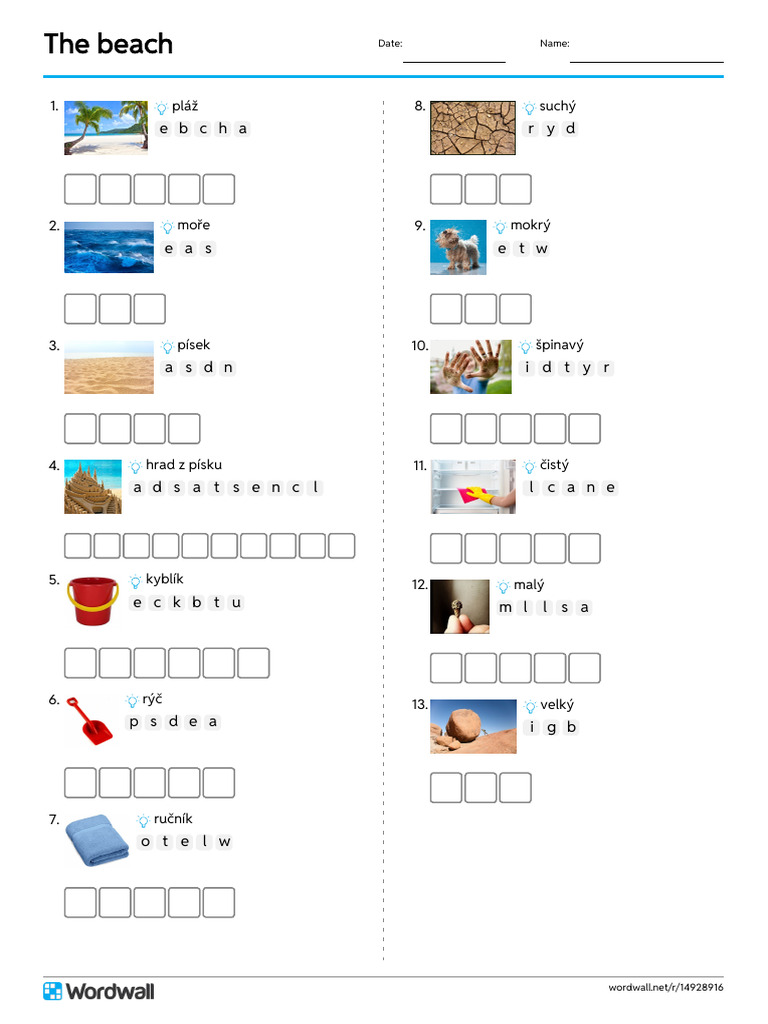 The Beach Anagram | PDF