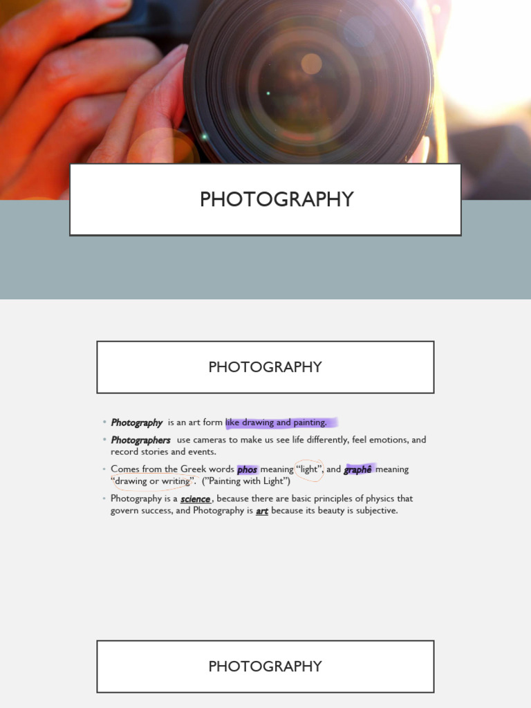 Lesson 09 - Photo Imaging and Post Processing | PDF | Film Speed | Aperture