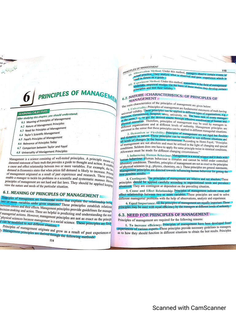 Ch6. Principles of Management | PDF