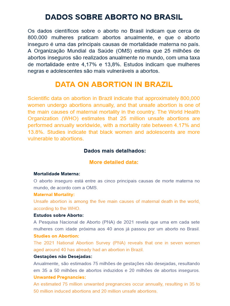 ABORTO | PDF | Aborto | Remédio
