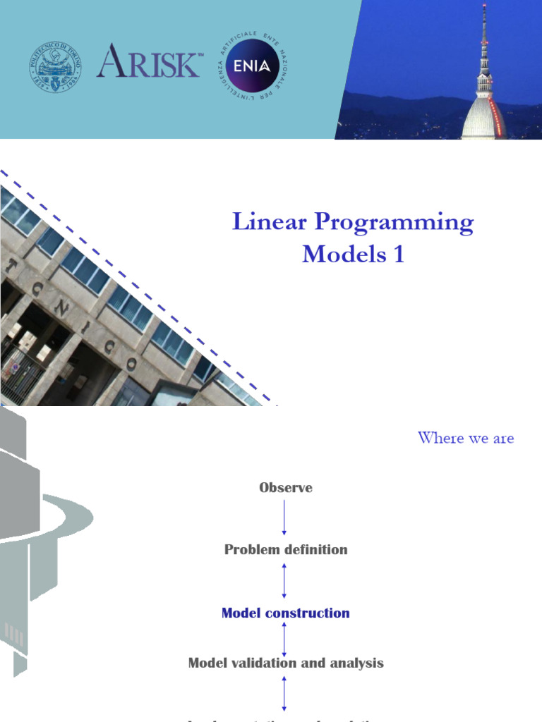 3 1-Modelli ENG | PDF | Linear Programming | Inventory