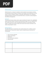 Rovsing's Sign: RLQ Pain Indicator | PDF
