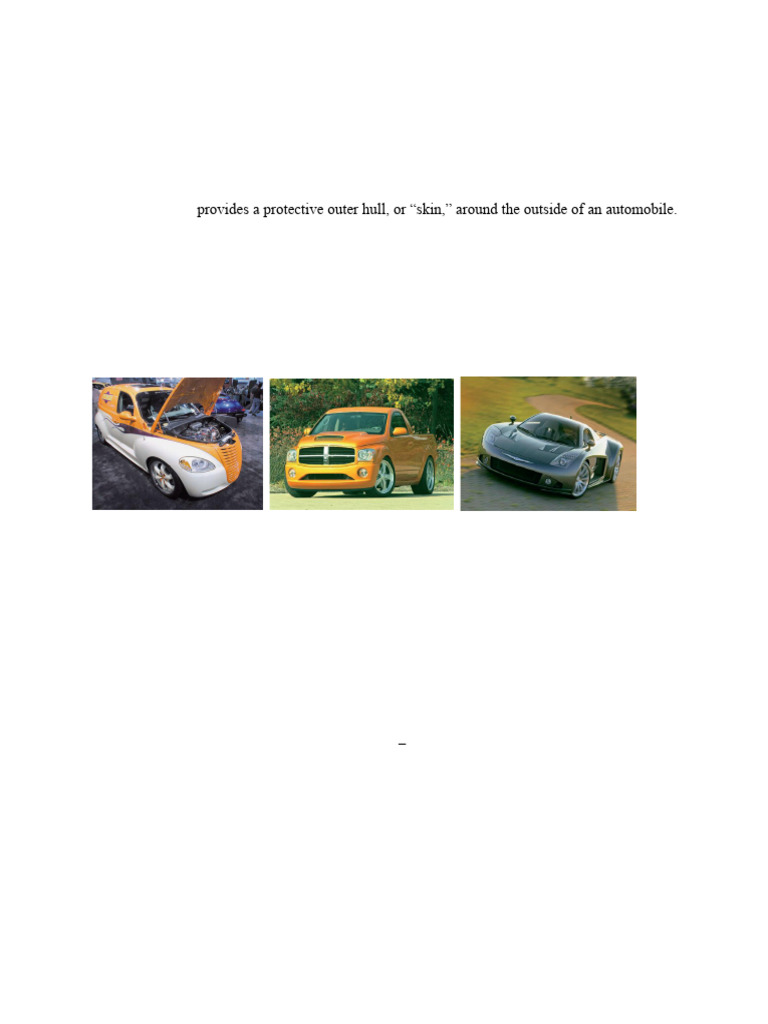 Chapter1 Vehicle Body Materials F | PDF | Composite Material | Steel