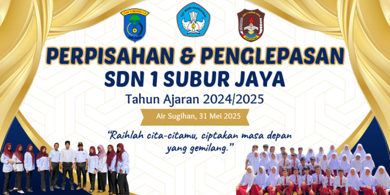 Emas Putih Modern Simpel Selamat Wisuda Dan Perpisahan Sekolah Spanduk ...