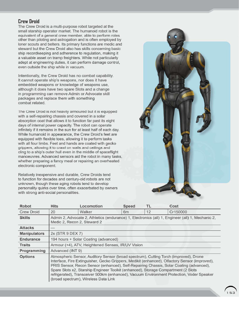 Crew Droid | PDF