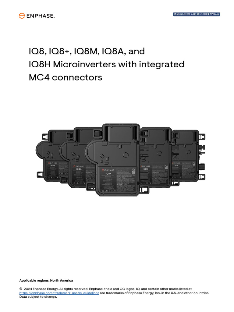 Iom 00117 en Us Iq8 Iq8plus Iq8m Iq8a Iq8h | PDF | Alternating Current ...
