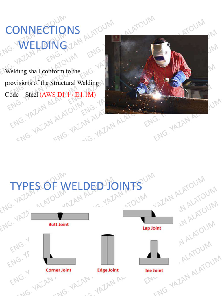 Connections Weld | PDF | Welding | Construction