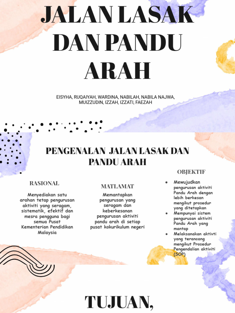 Prosedur Jalan Lasak Dan Pandu Arah | PDF