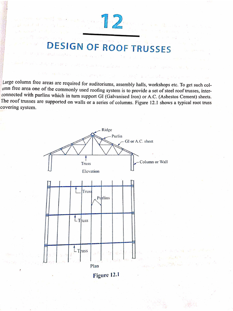 Design of Roof Trusses | PDF