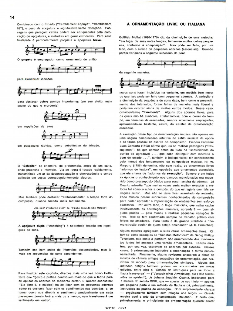 Hans Martin Linde Barroco PDF 16 | PDF | Composições musicais | Musicologia