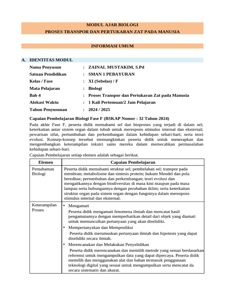 Modul Observasi | PDF
