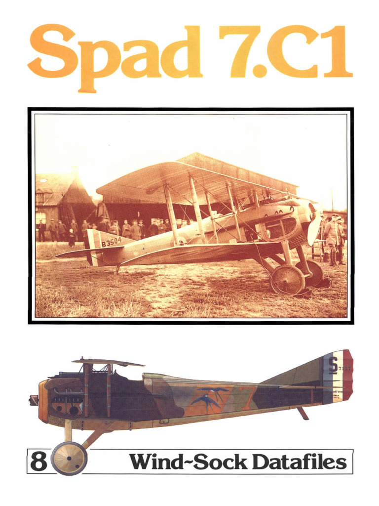 Windsock Datafile №008 Spad 7.C1 | PDF