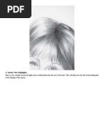 Tim Burton Style Self-Portrait Directions | PDF | Pencil | Eyebrow