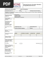 Supplier Pre Qualification Form | PDF | Business