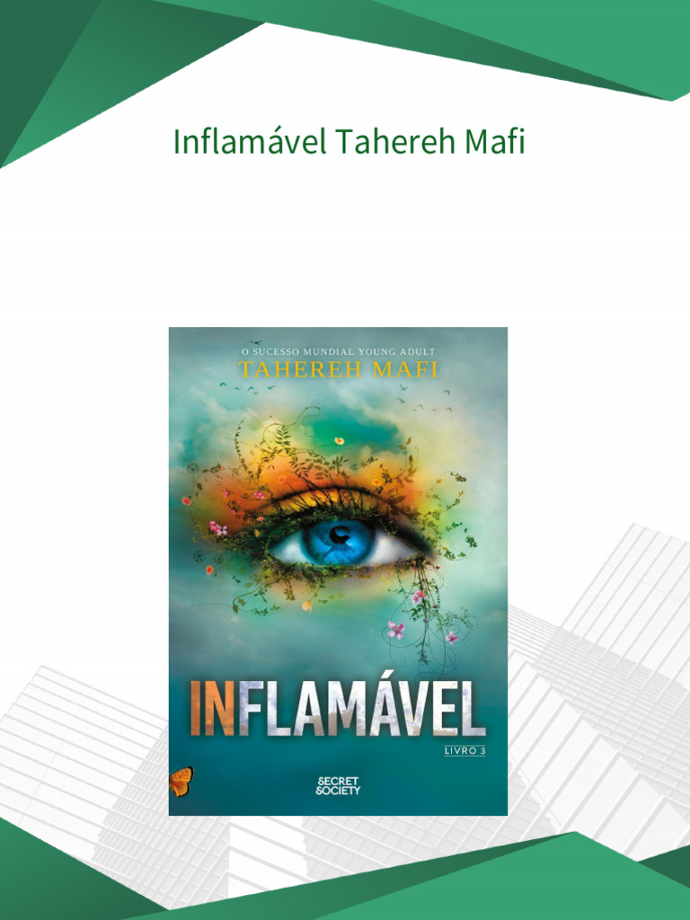 Inflamável Tahereh Mafi Download | PDF | Dor | Olho