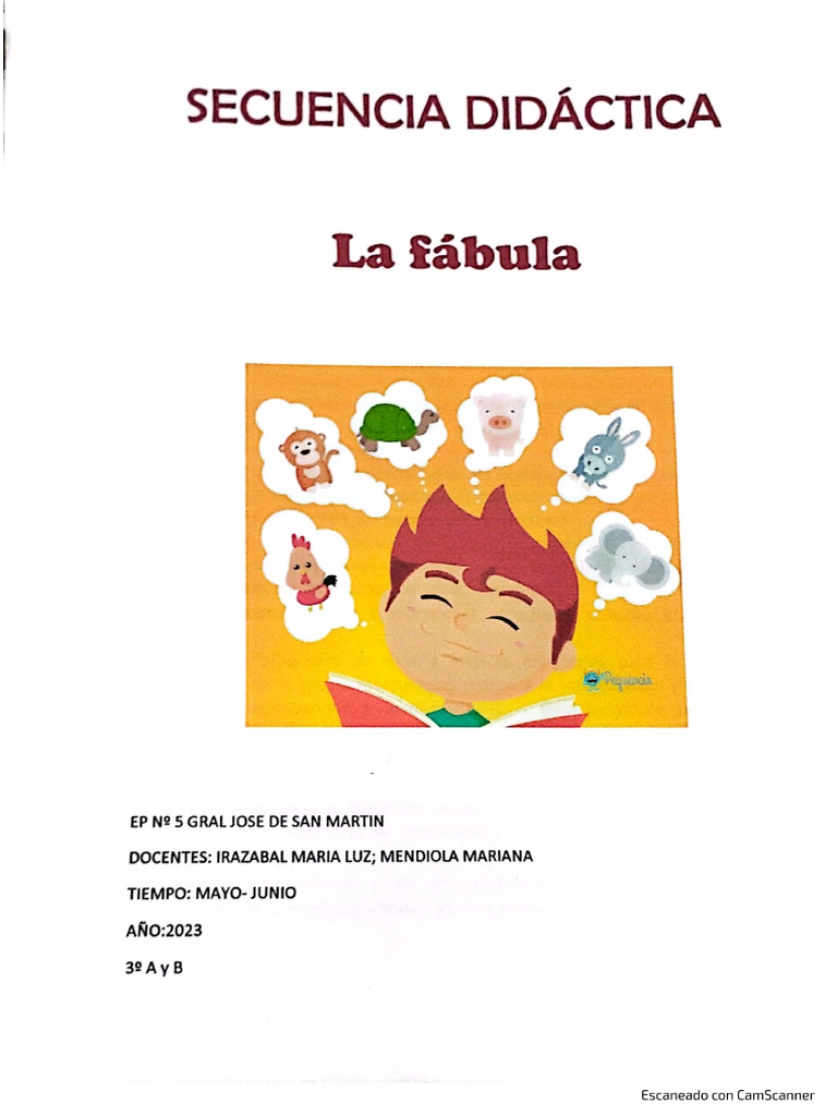 Fabulas 3º | PDF