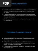 In Basket Exercise | PDF | Decision Making | Simulation