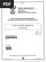 NSC Physical Science Grade 12 November 2023 P2 and Memo | PDF